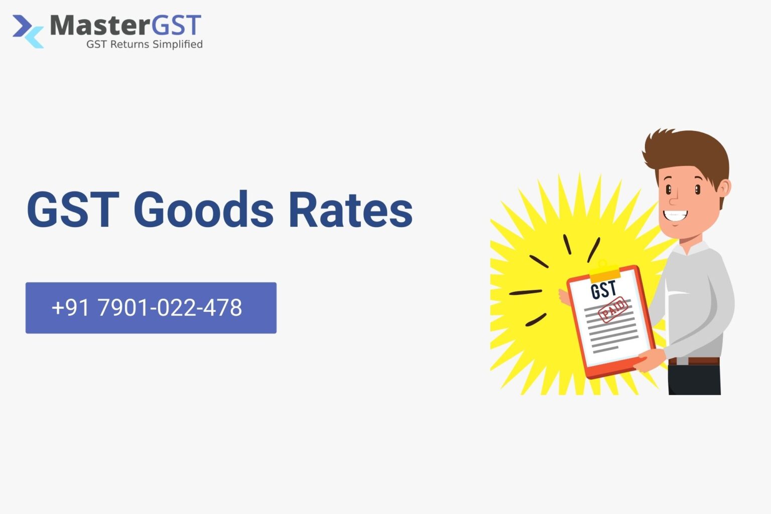 GST Goods Rates - MasterGST