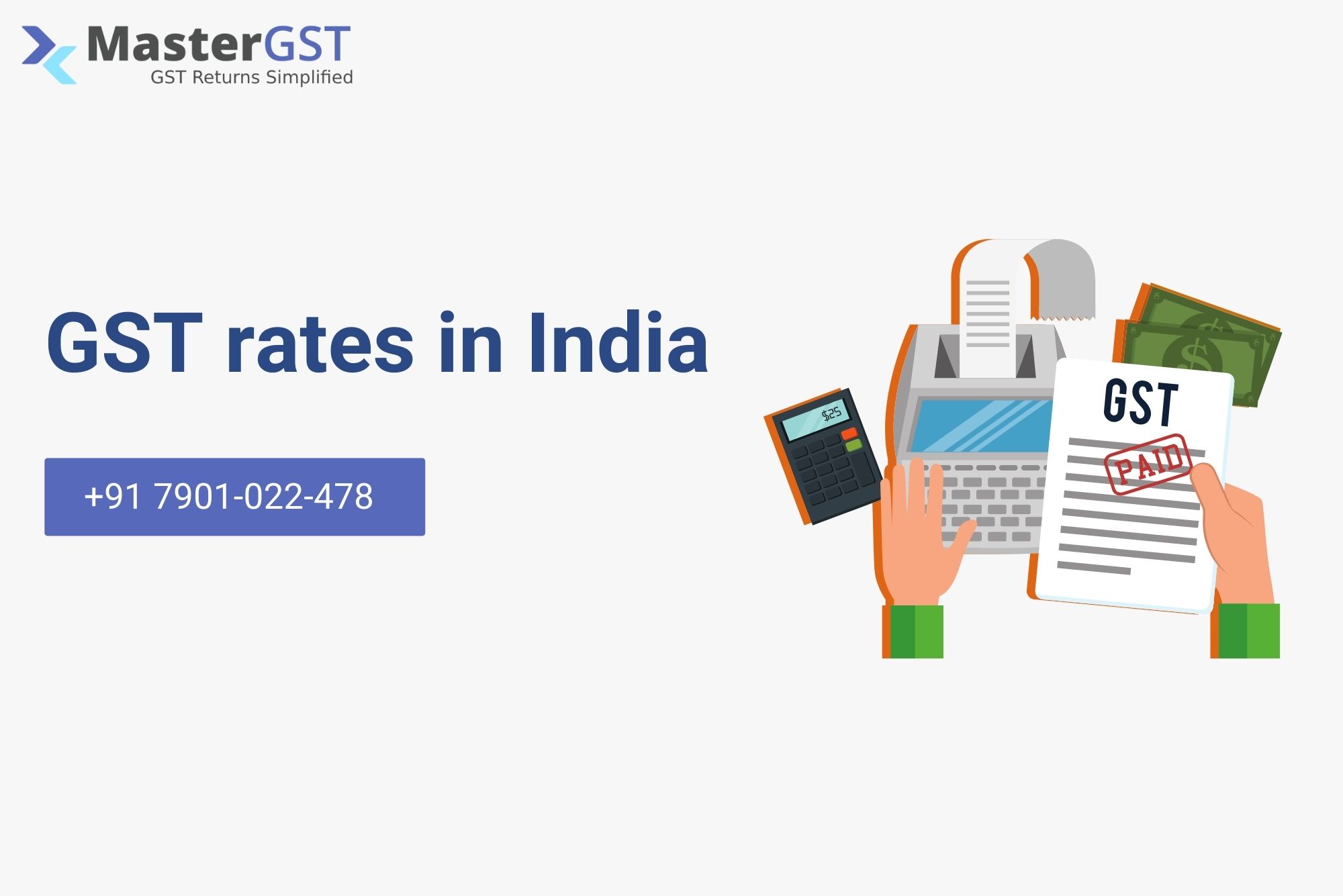 GST Rates In India MasterGST