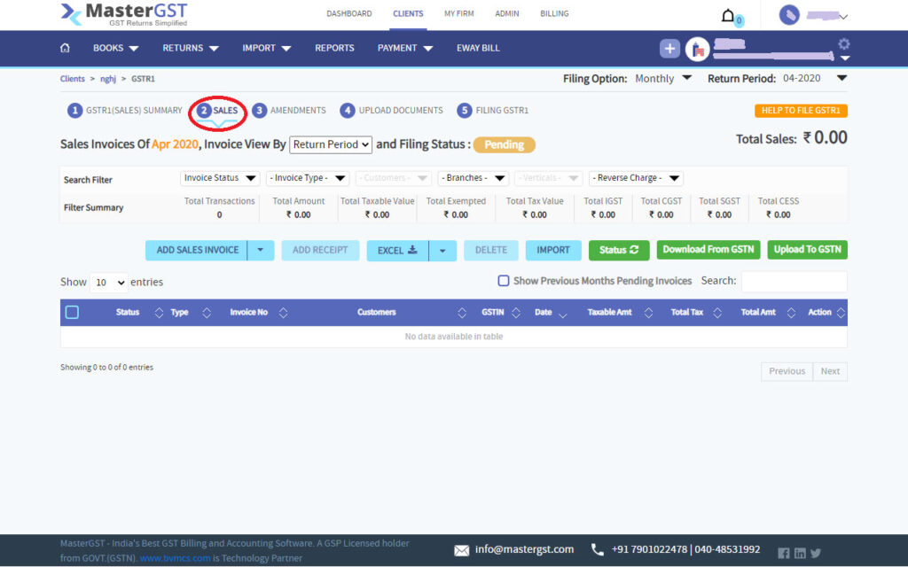 What are amendments in GST - MasterGST