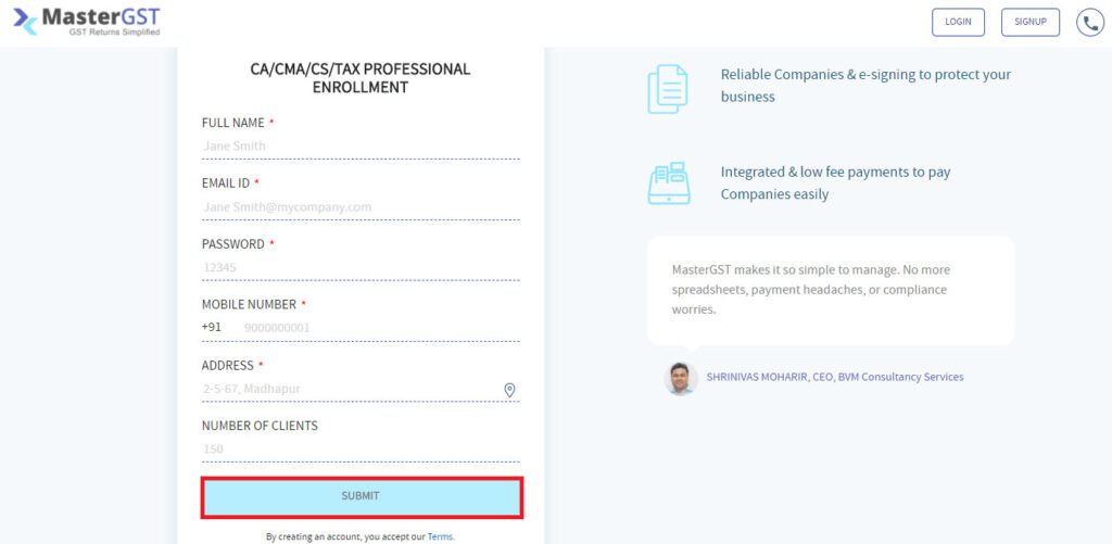 How to register into MasterGST software - MasterGST